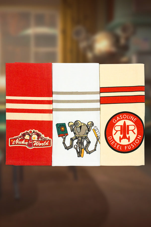 Fallout Kitchen Towel Set – Official Bethesda Gear Store