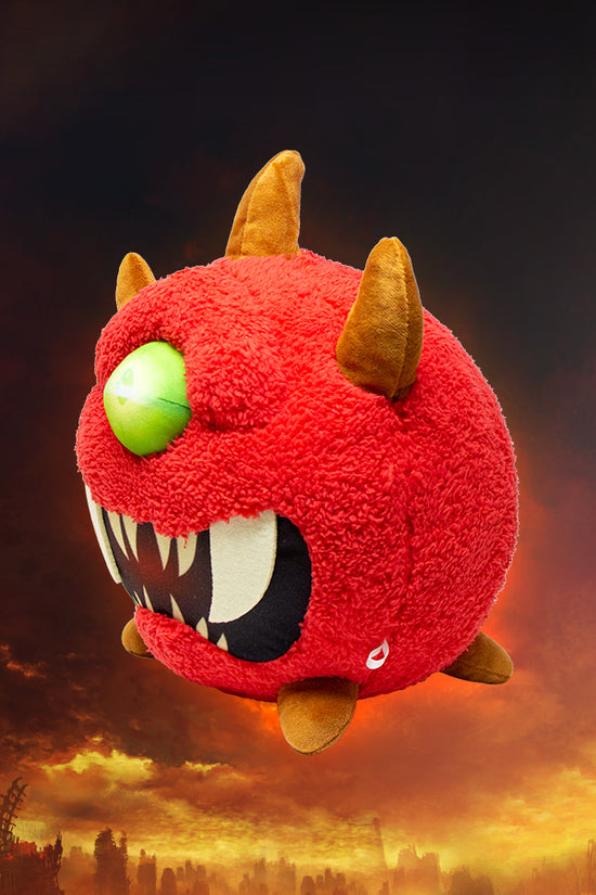 DOOM Classic Oversized Cacodemon Plush – Official Bethesda Gear Store