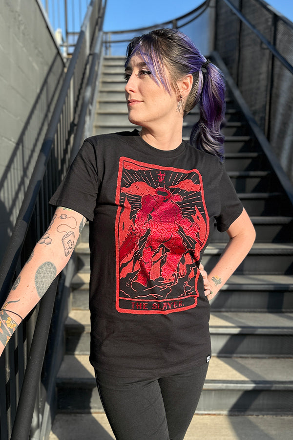 DOOM Slayer Tarot Tee – Official Bethesda Gear Store